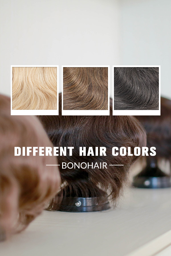 Hair Systems Color Chart | Men’s Hair Color Ring | Bono Hair