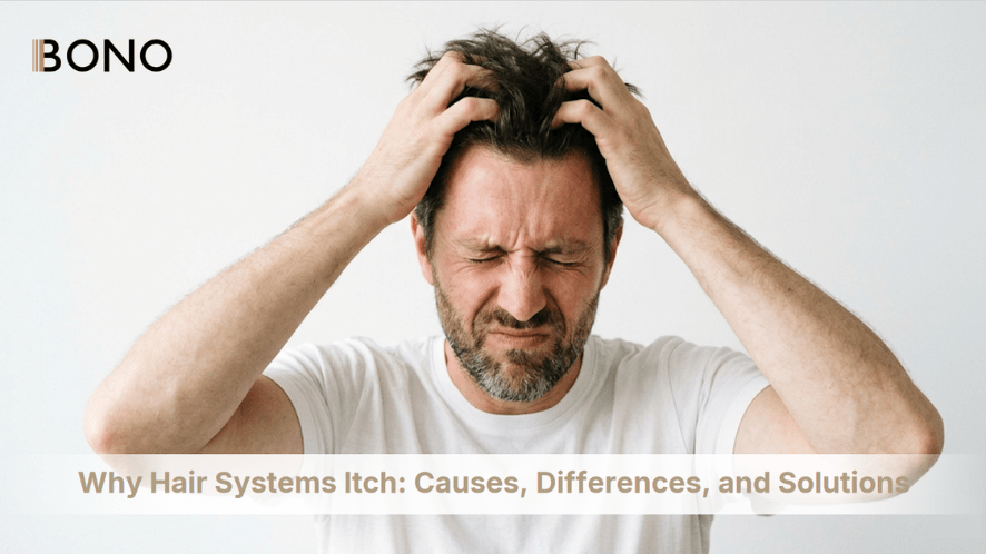 Why Do Hair Systems Itch: Causes, Differences, and Solutions - Bono Hair